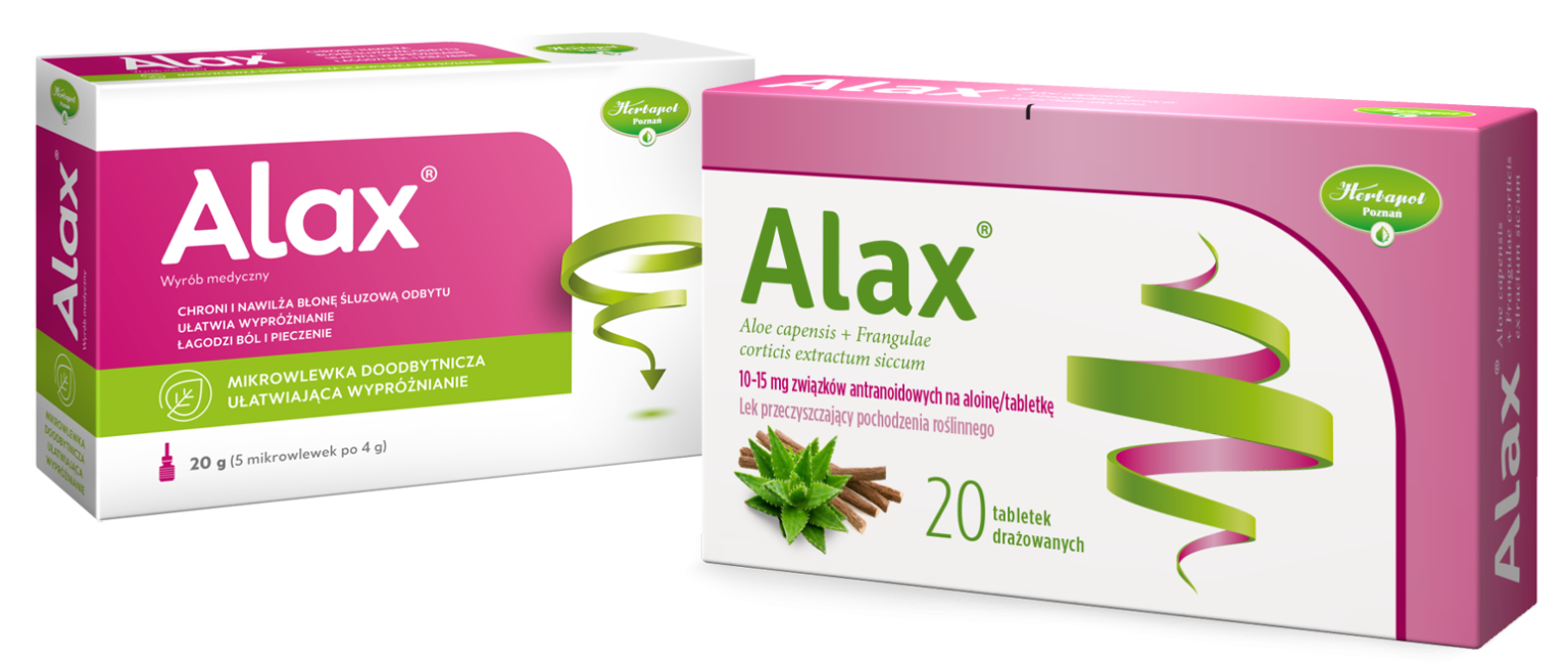 Alax - Zadbaj o swój komfort z Alax®